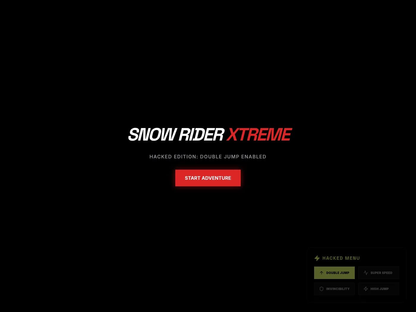 Snow Rider 3D Xtreme