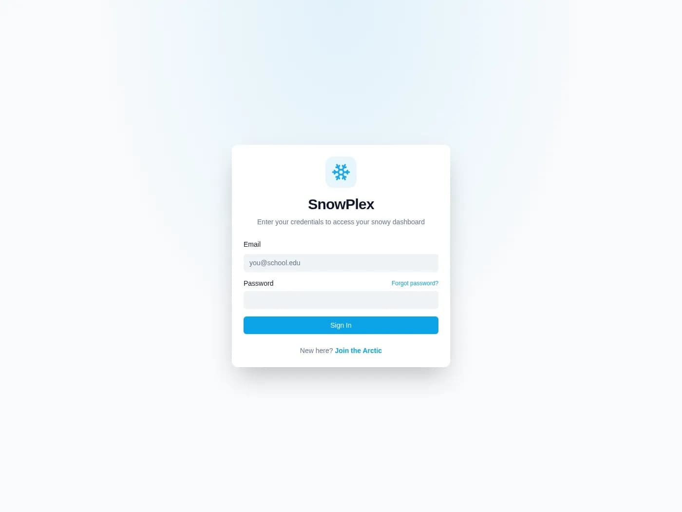 SnowPlex Talent Platform