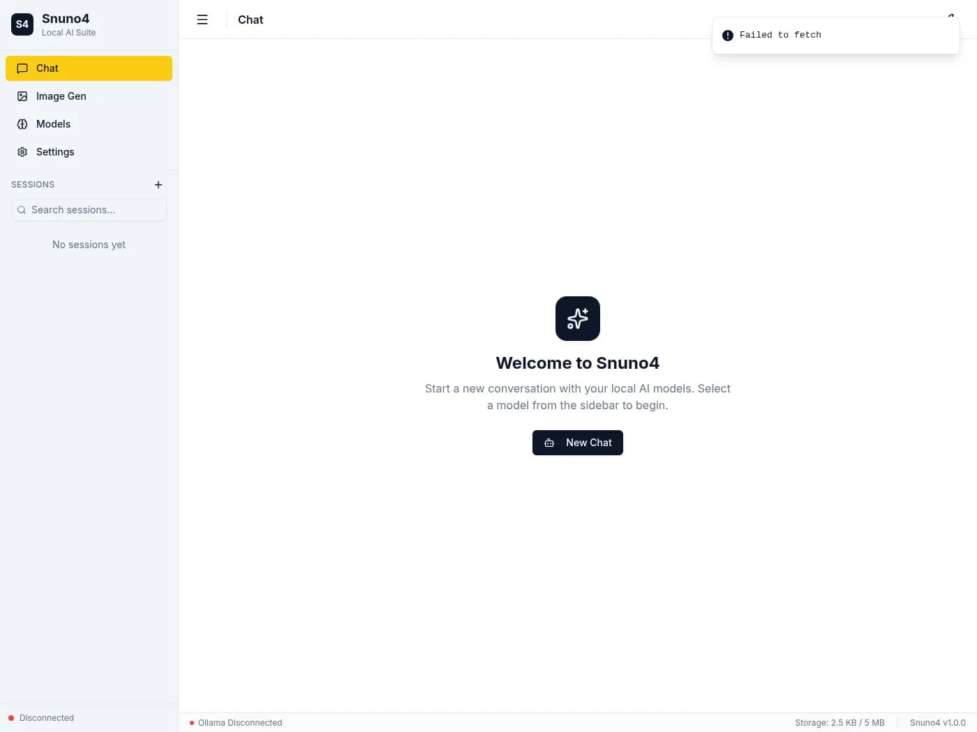 Snuno4 Local AI Suite