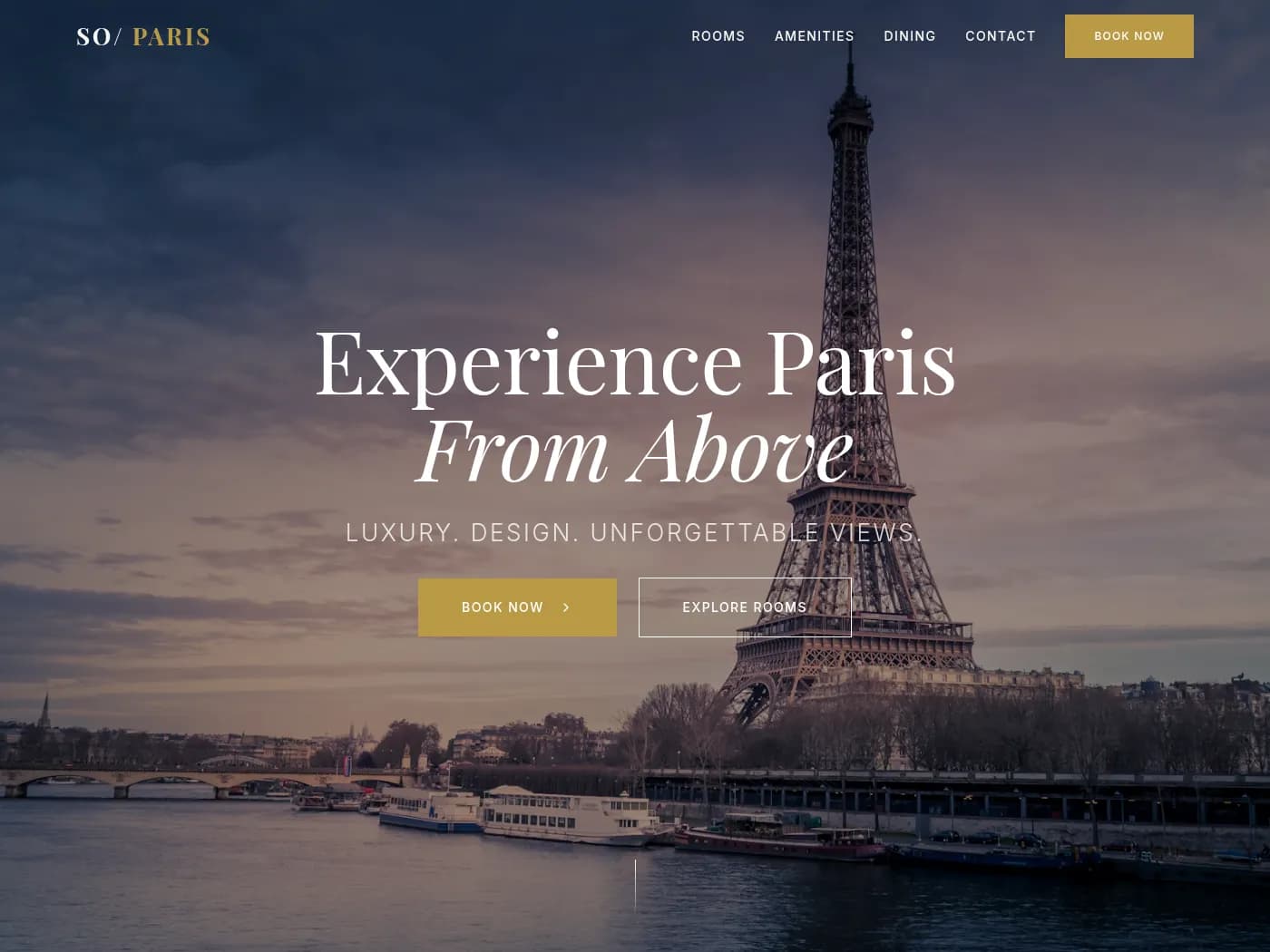 SO/ PARIS Luxury Hotel Site