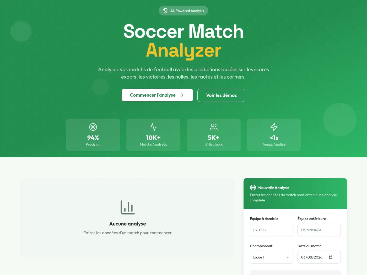 Soccer Match Analyzer