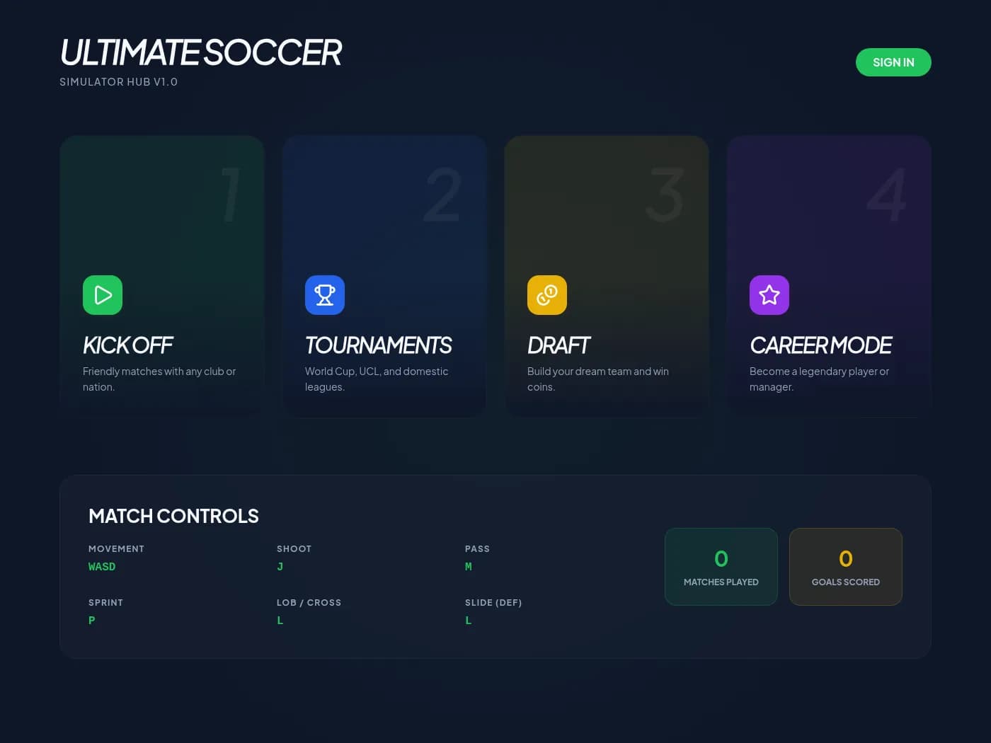 Ultimate Soccer Simulator