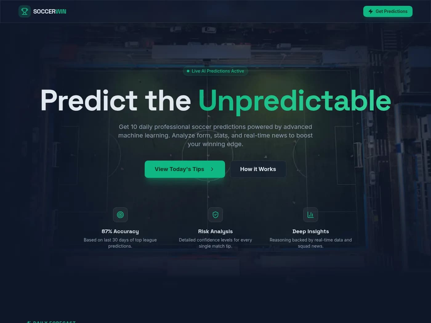 Soccer Win Predictor