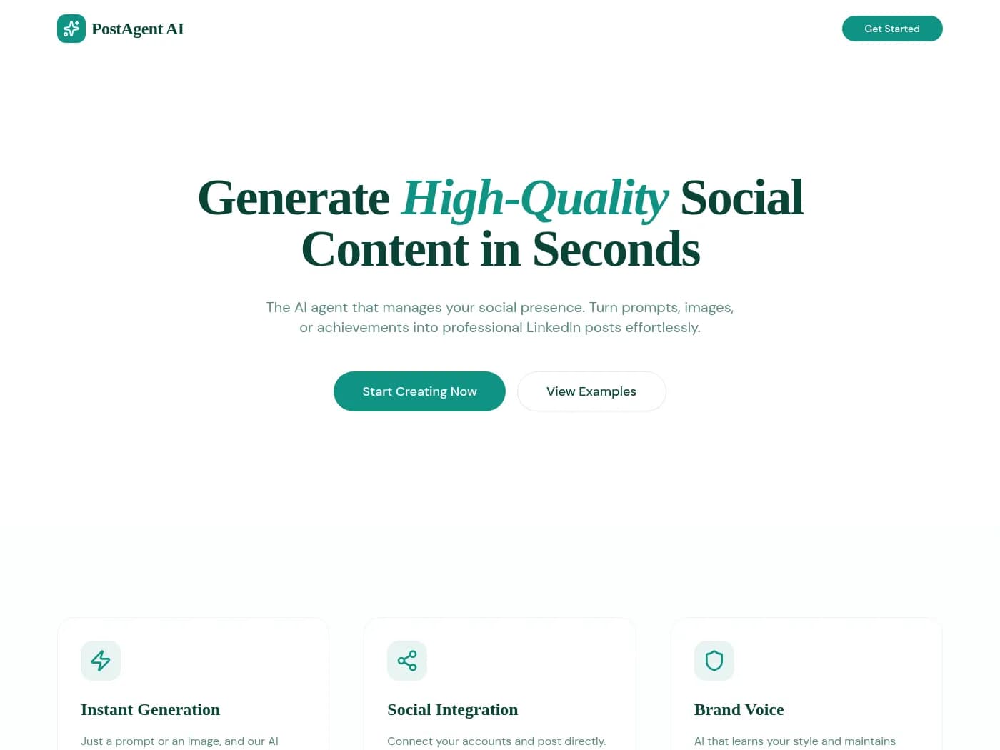 Social AI Agent