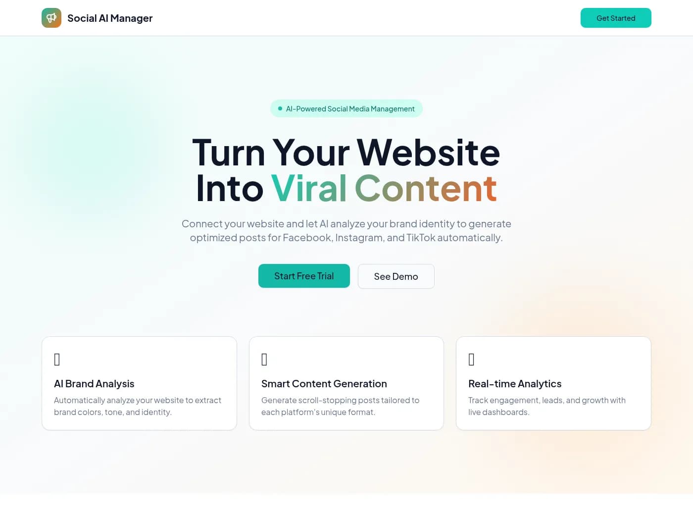 Social AI Manager