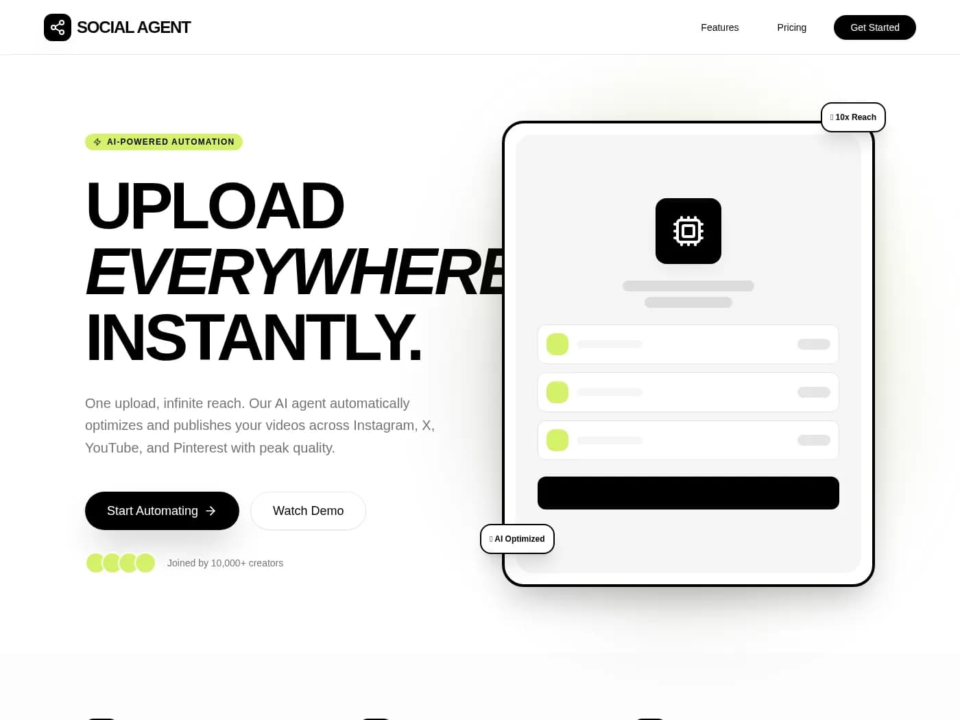 Social Uploader Agent