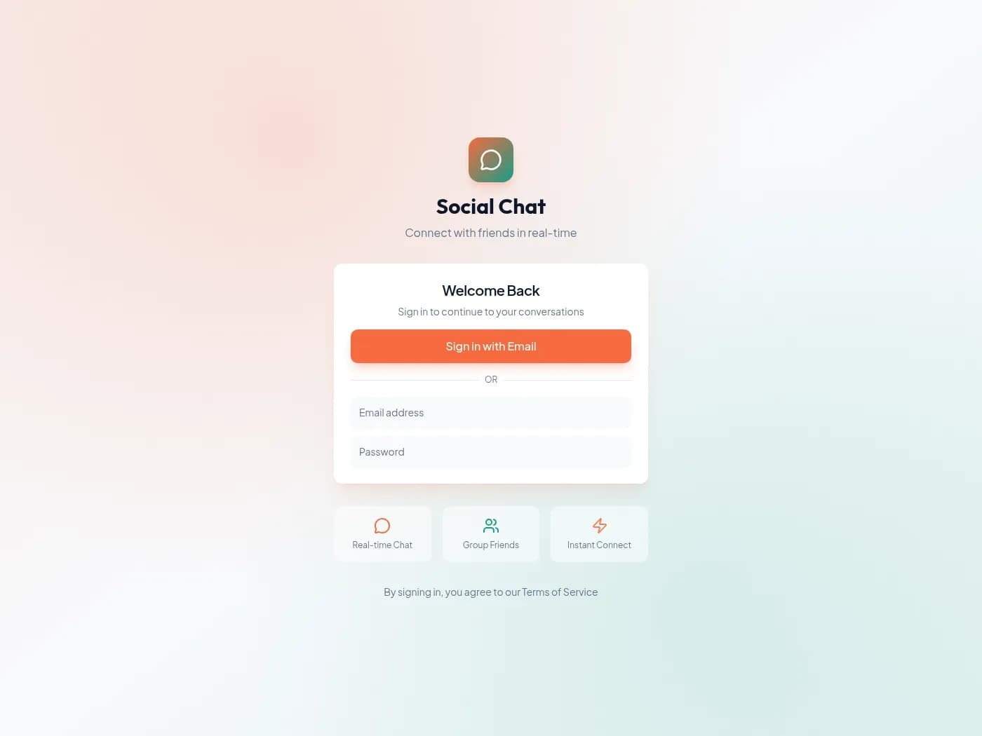 Social Chat Connect