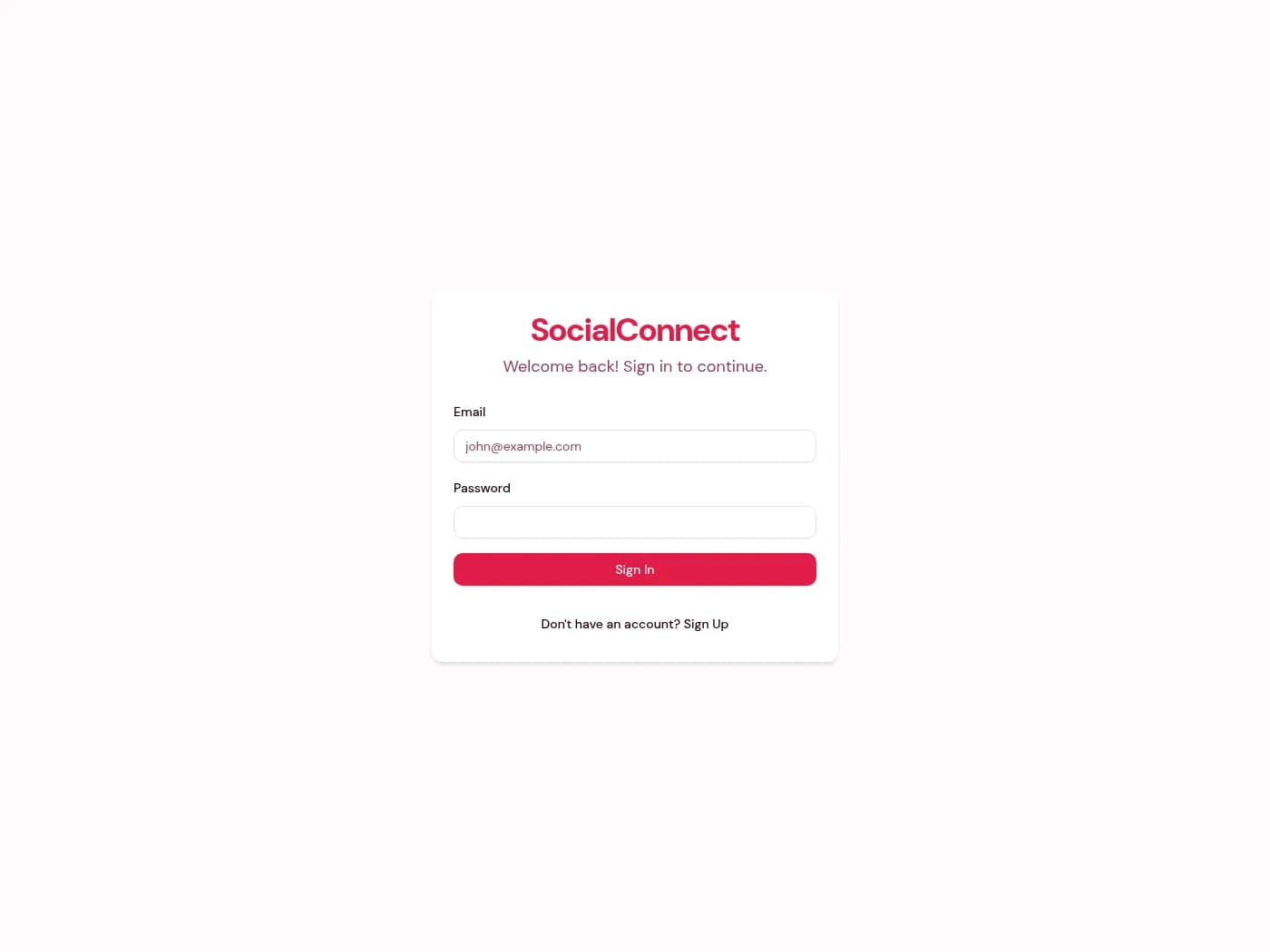 SocialConnect