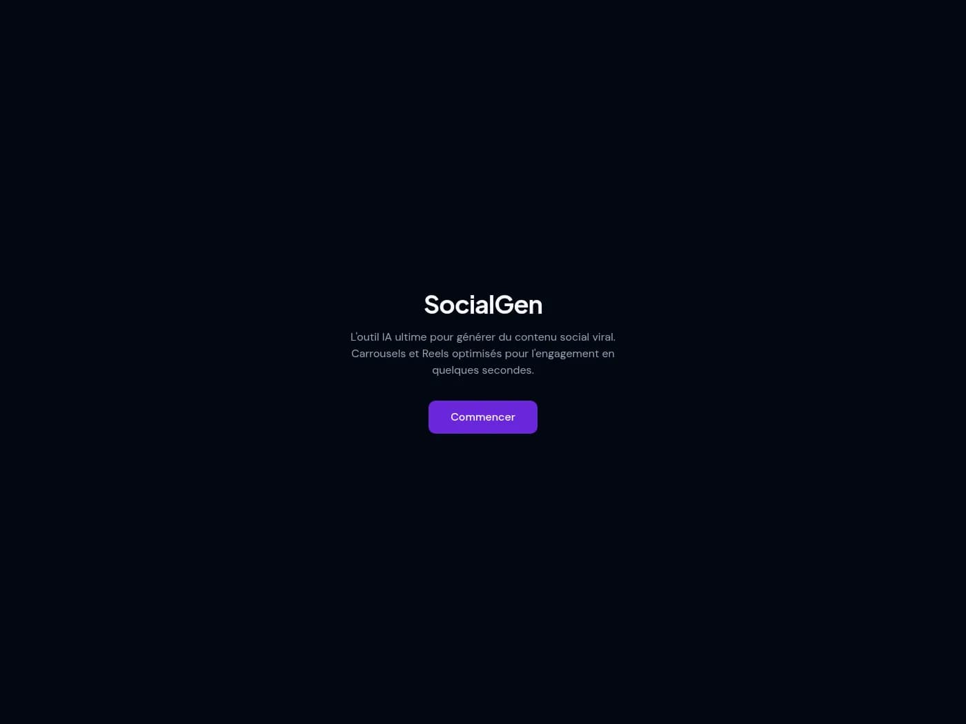 Social Content Generator