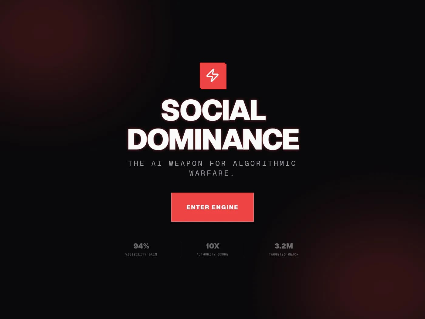 Social Dominance Engine