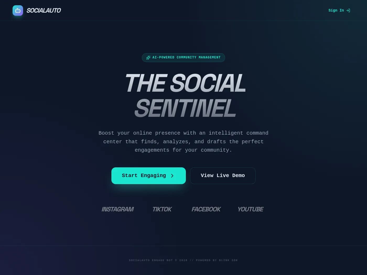 SocialAuto Engage Bot