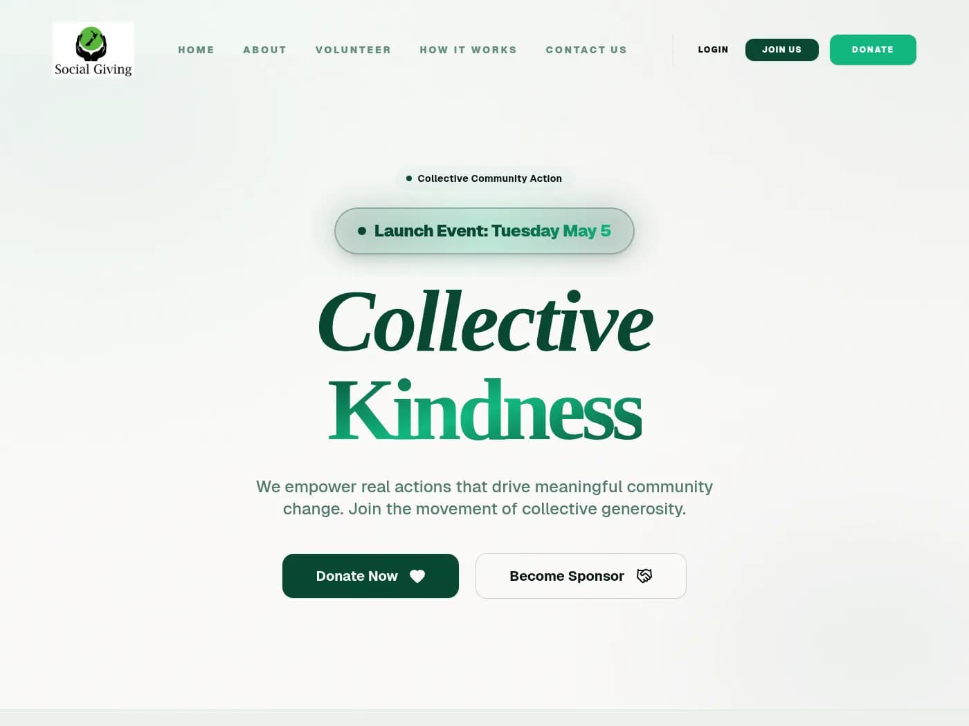 Social Giving