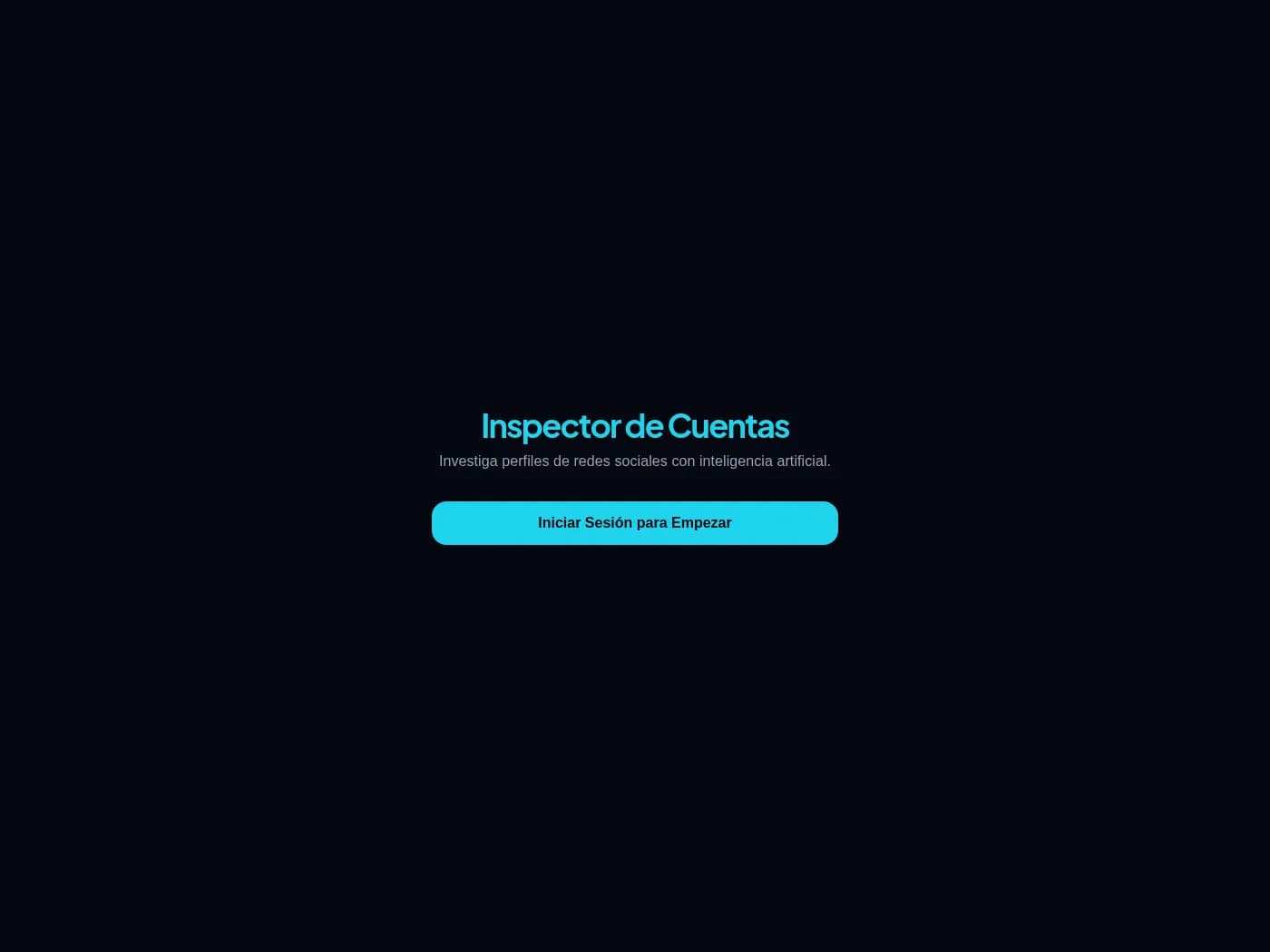 Social Account Inspector