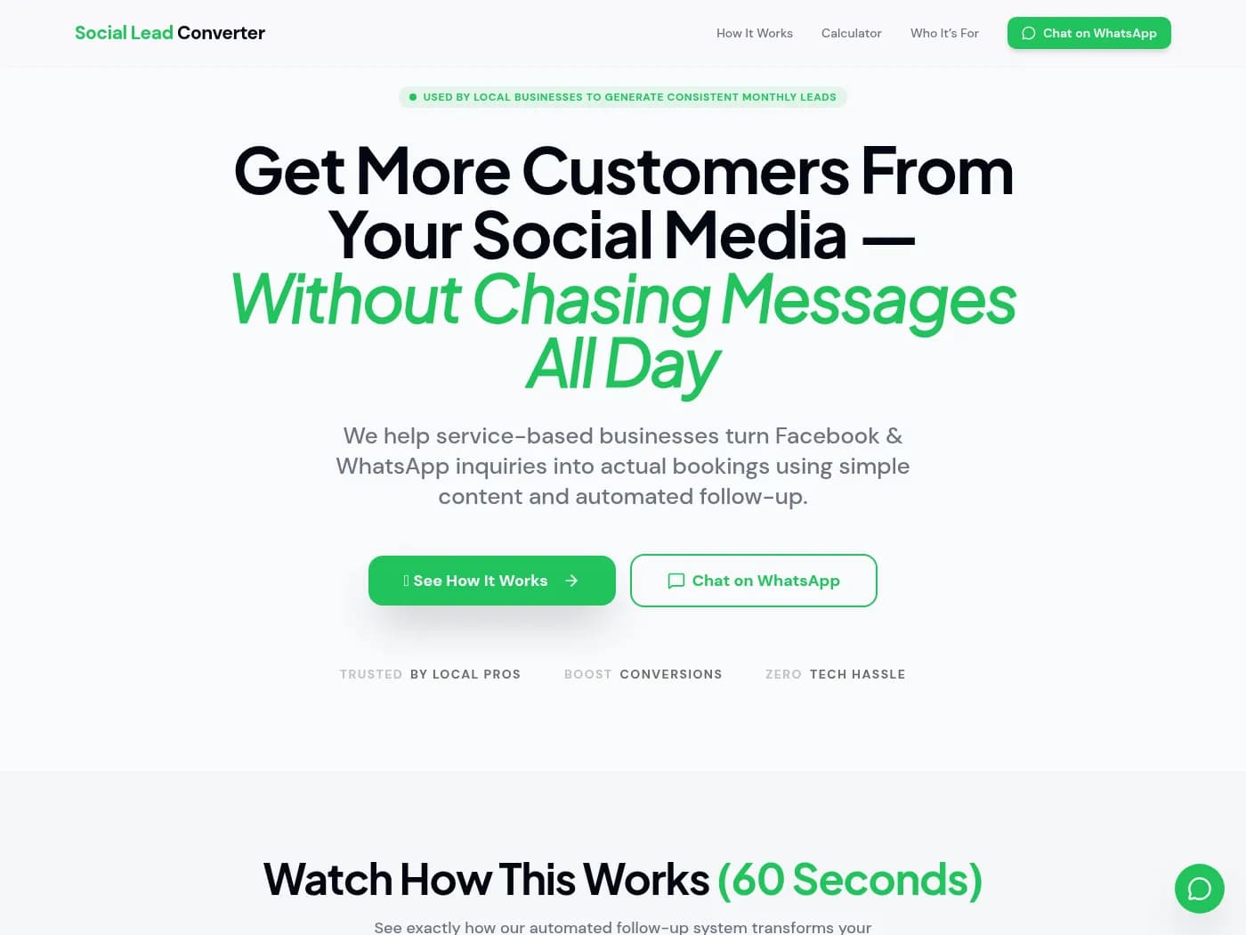 Social Lead Converter
