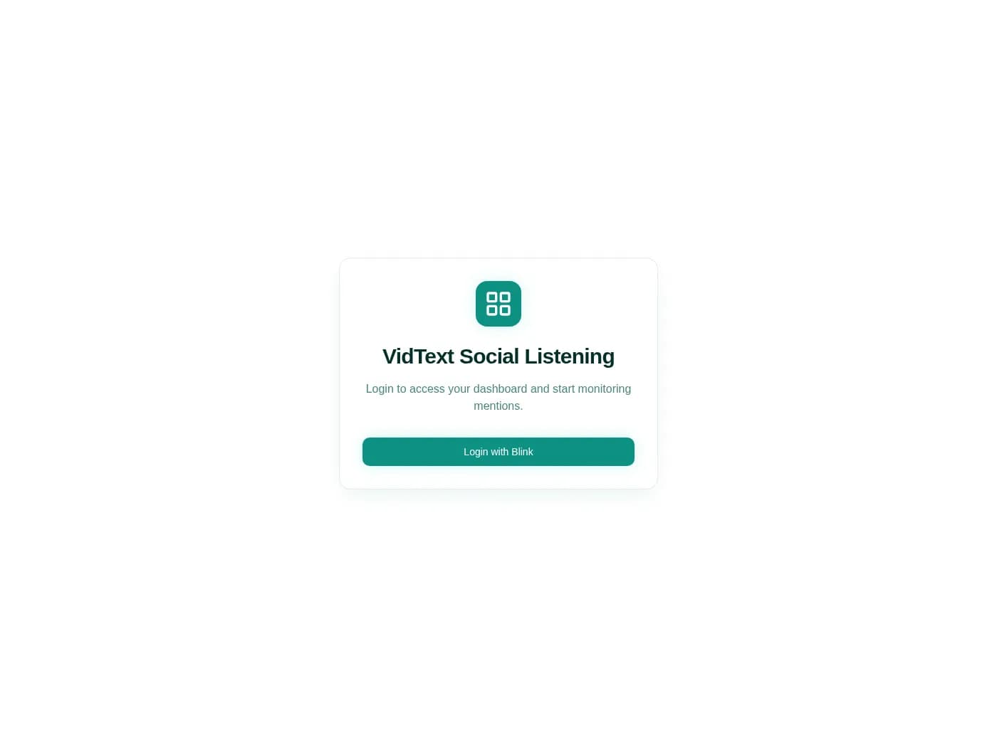 VidText Social Listening