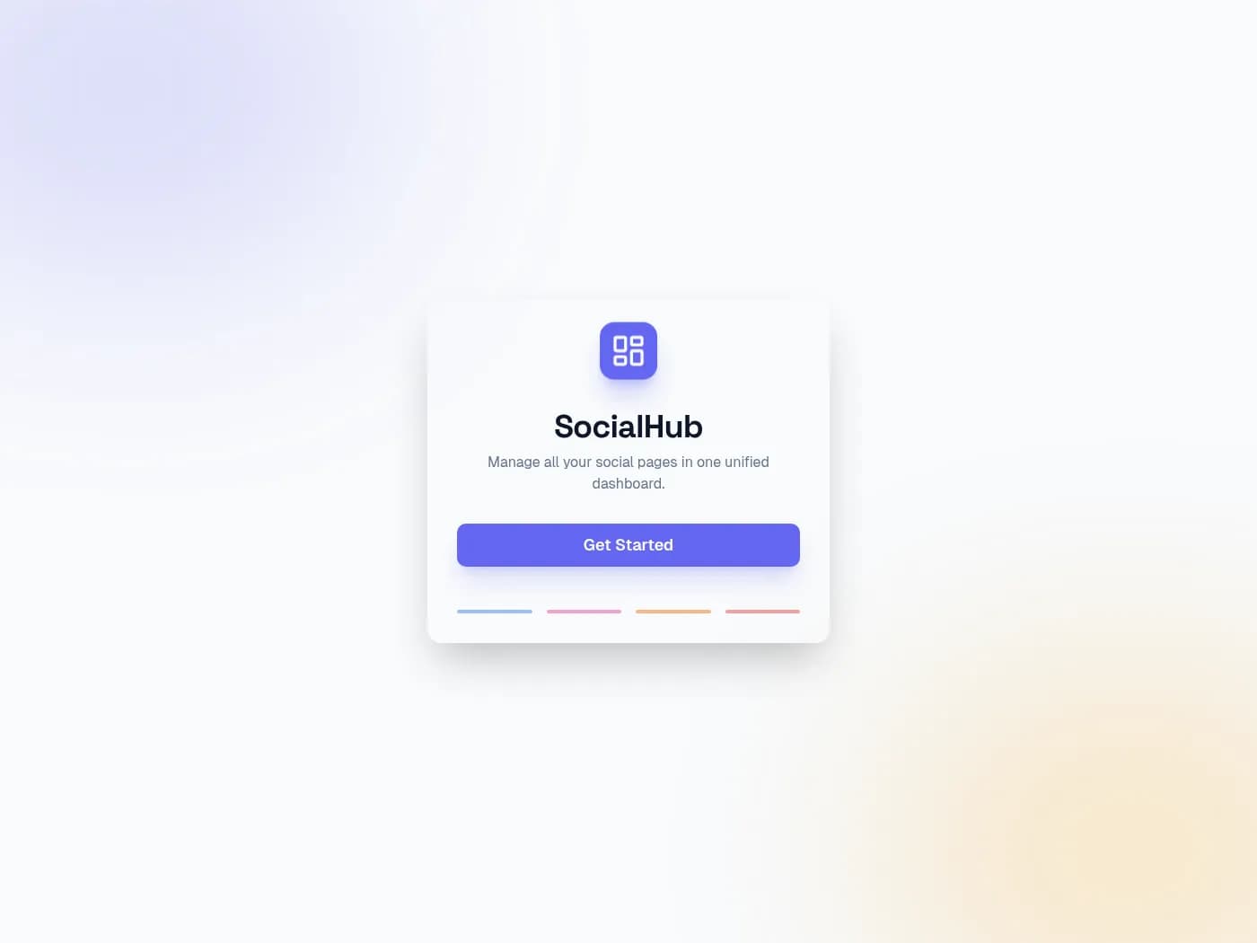 Social Manager Hub