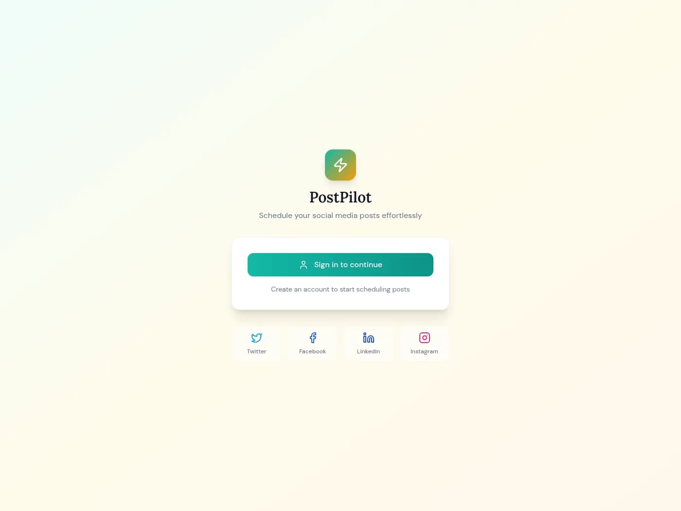 PostPilot Scheduler