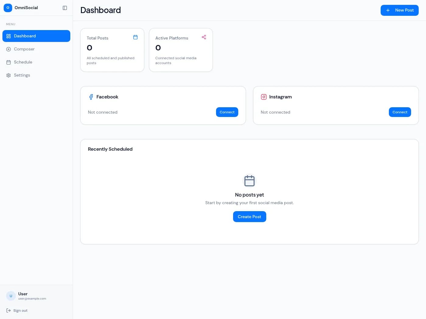 OmniSocial Scheduler