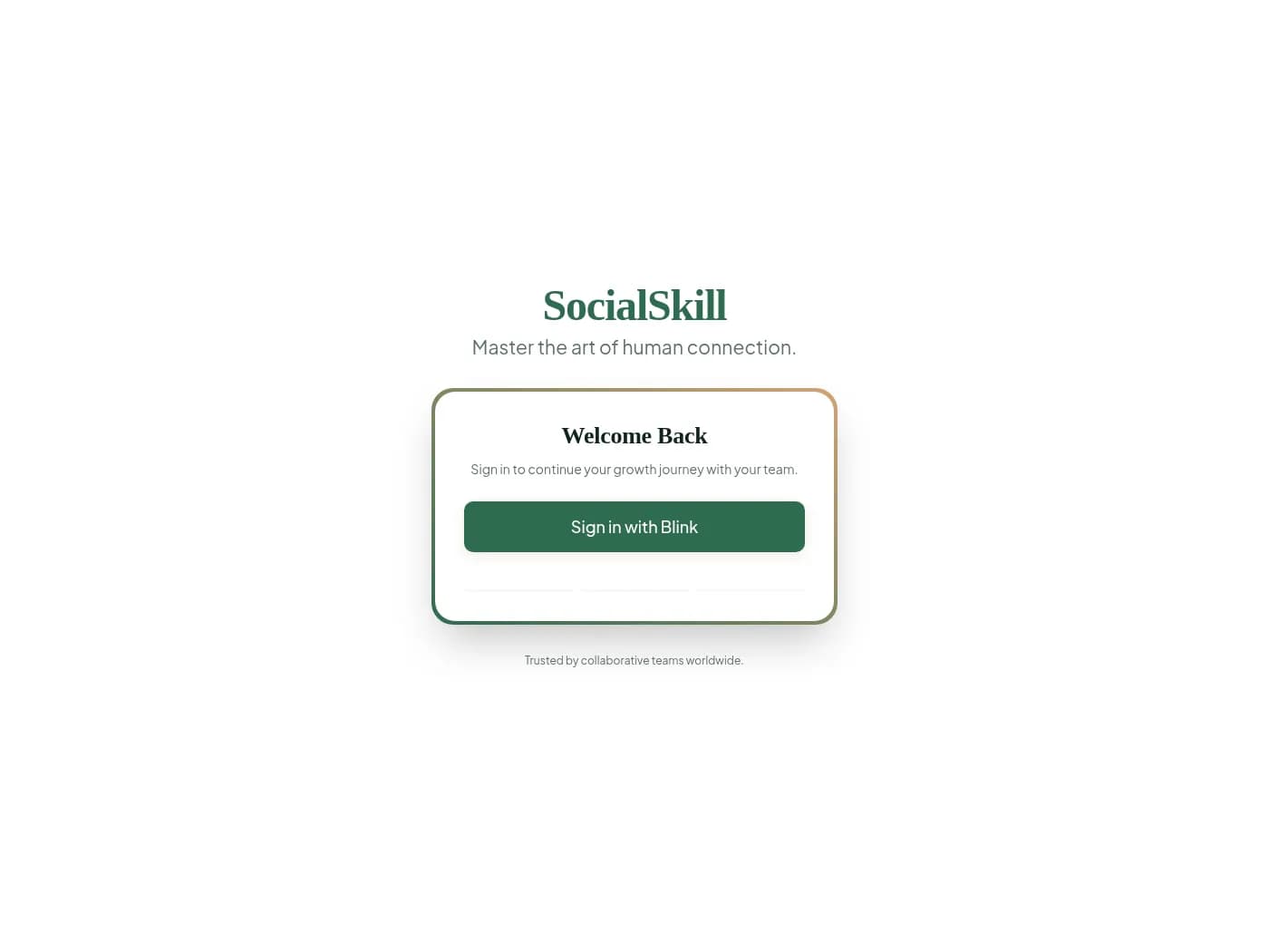 Social Skill Builder