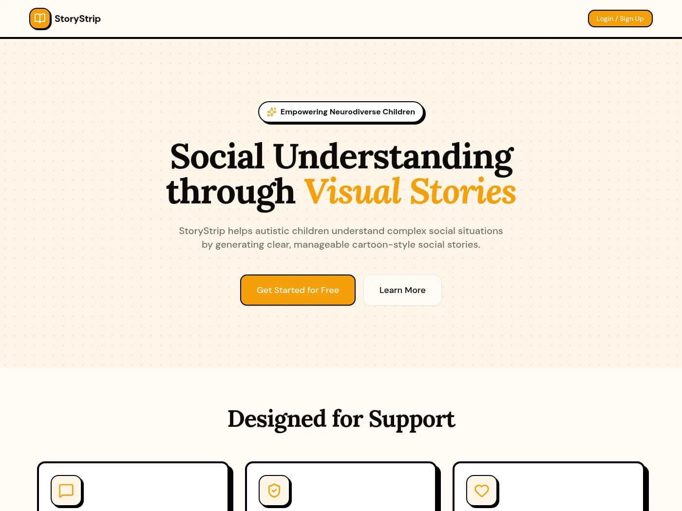 StoryStrip Social Helper