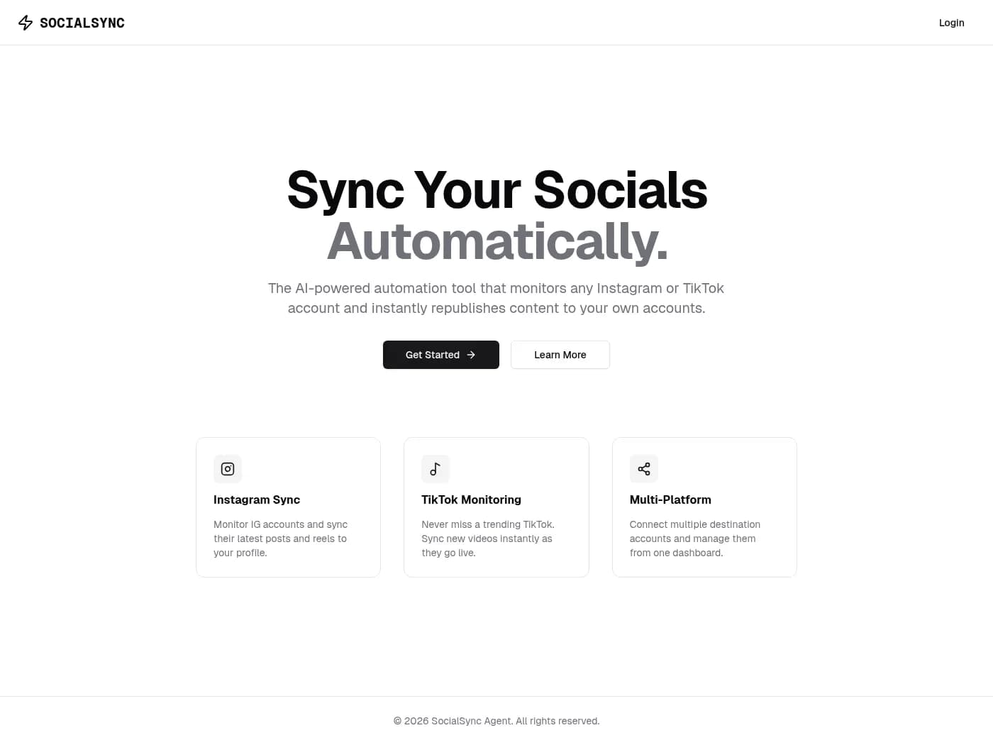 AutoSocial Sync Agent