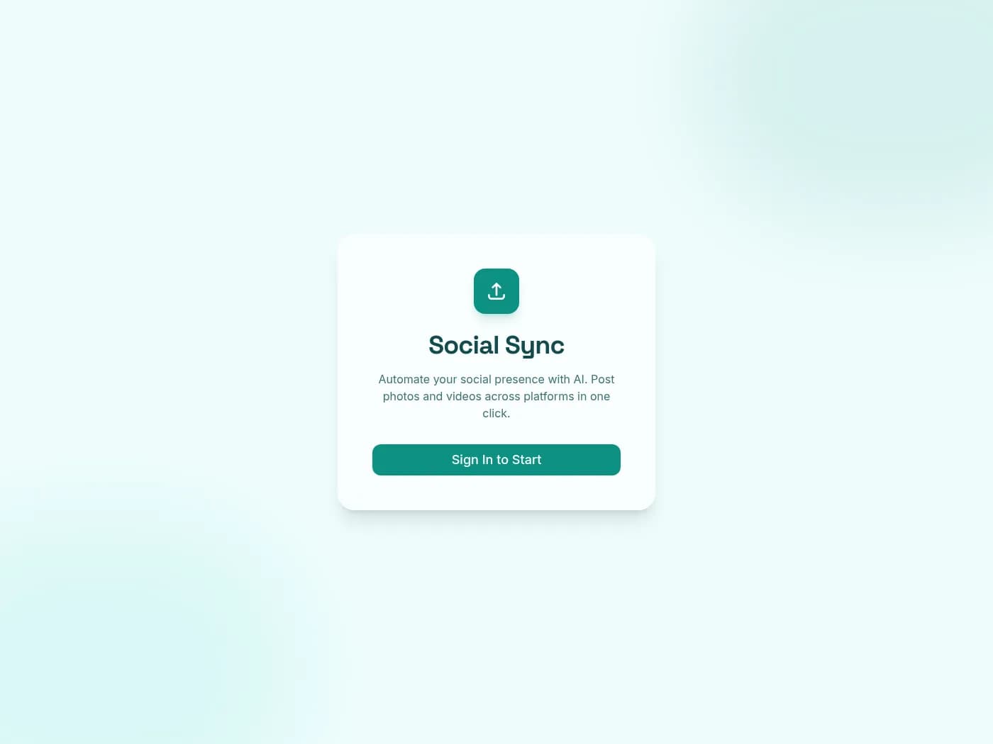 Social Sync Manager