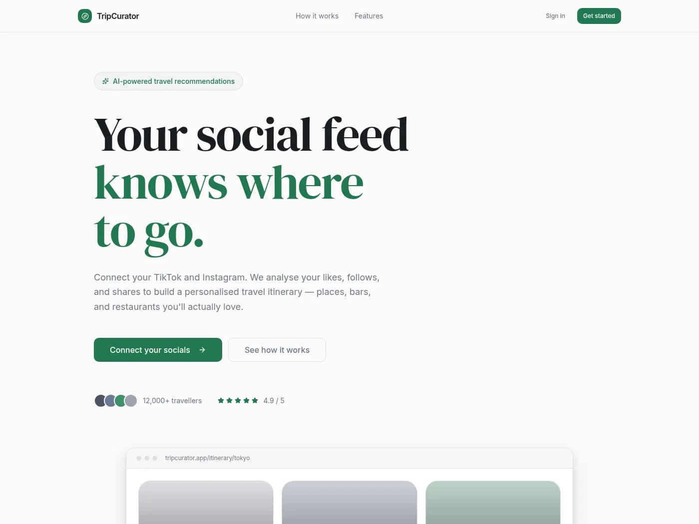 Social Trip Curator