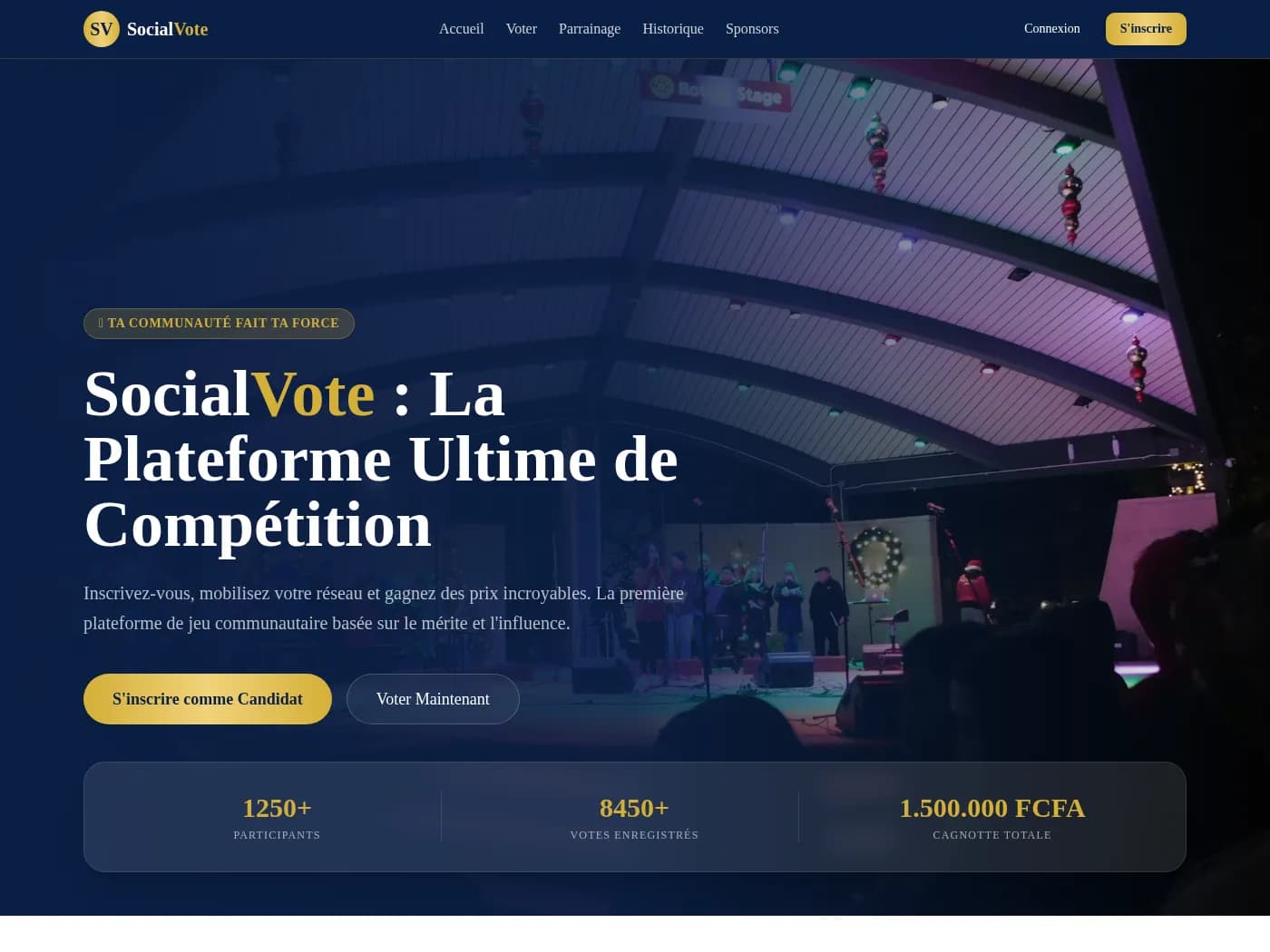 Social Vote Platform