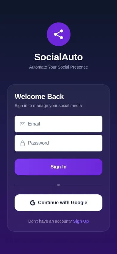 SocialAuto Mobile Suite