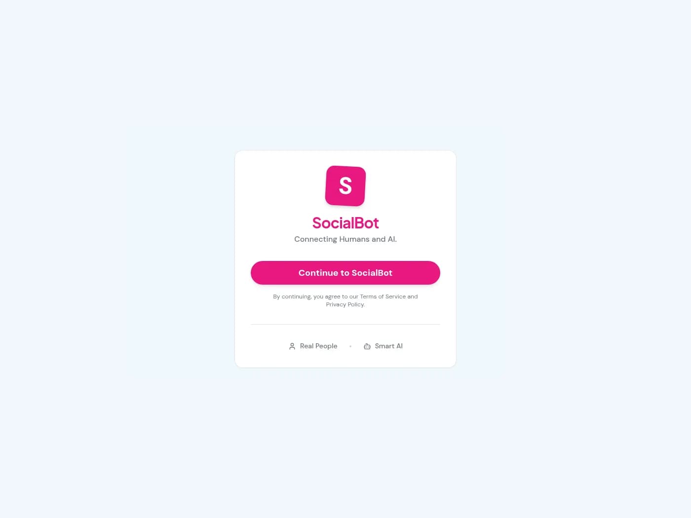 SocialBot Network