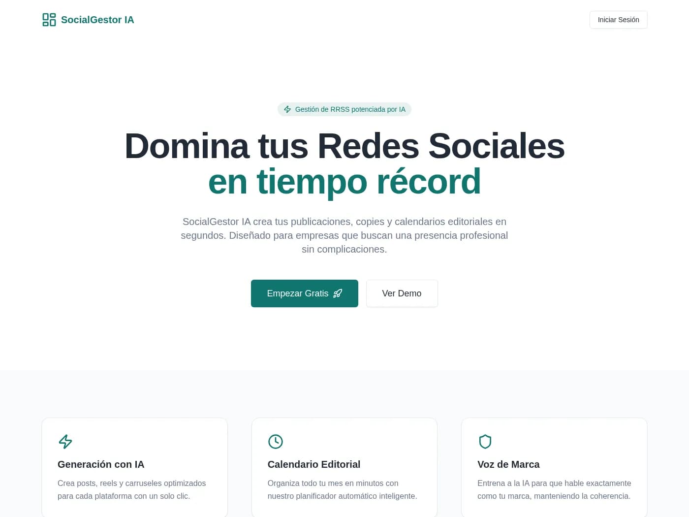 SocialGestor IA