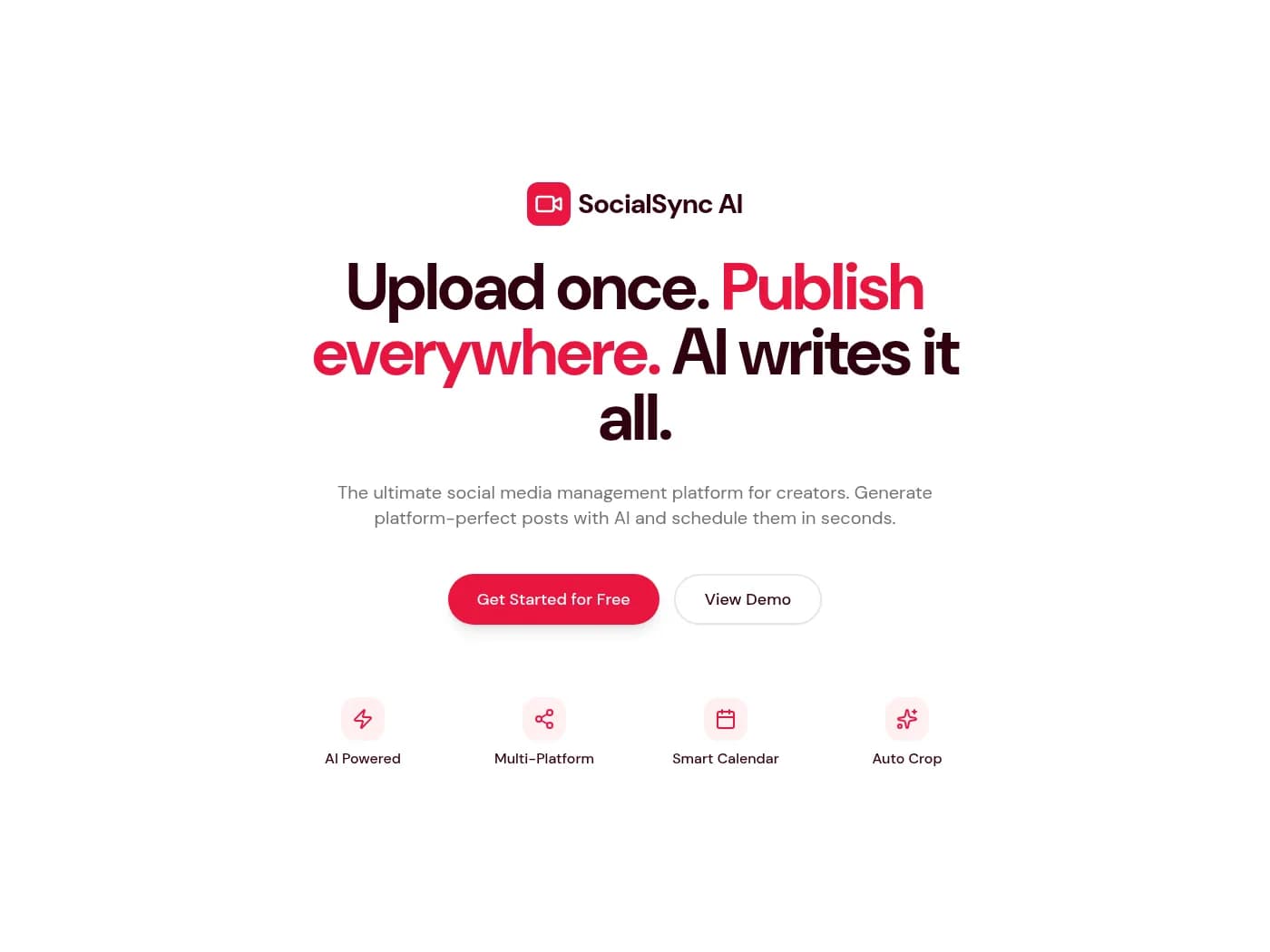 SocialSync AI