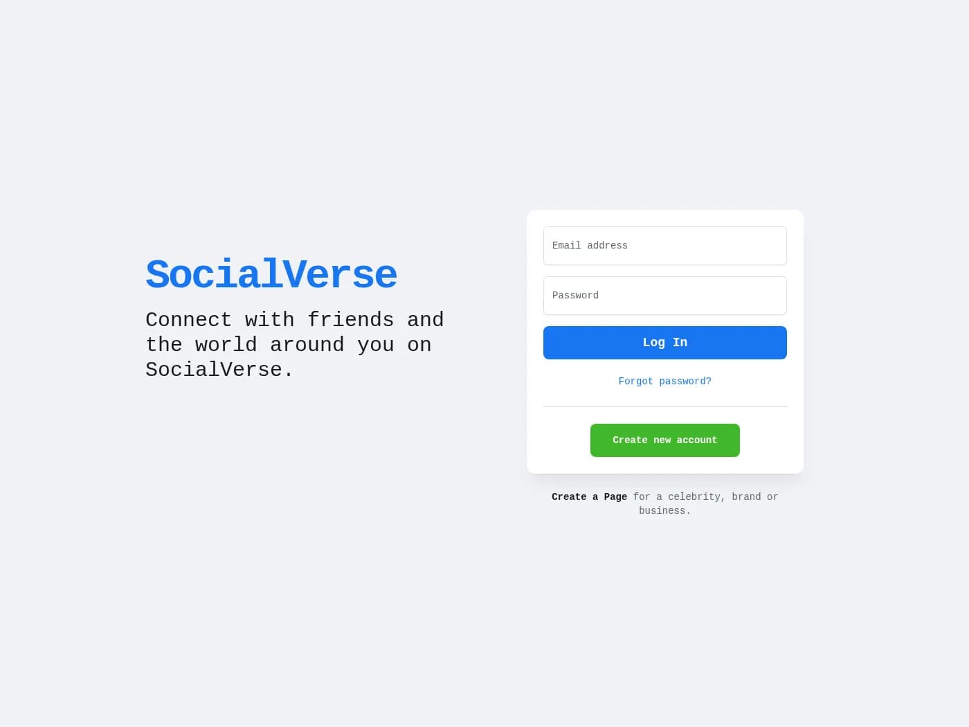 SocialVerse