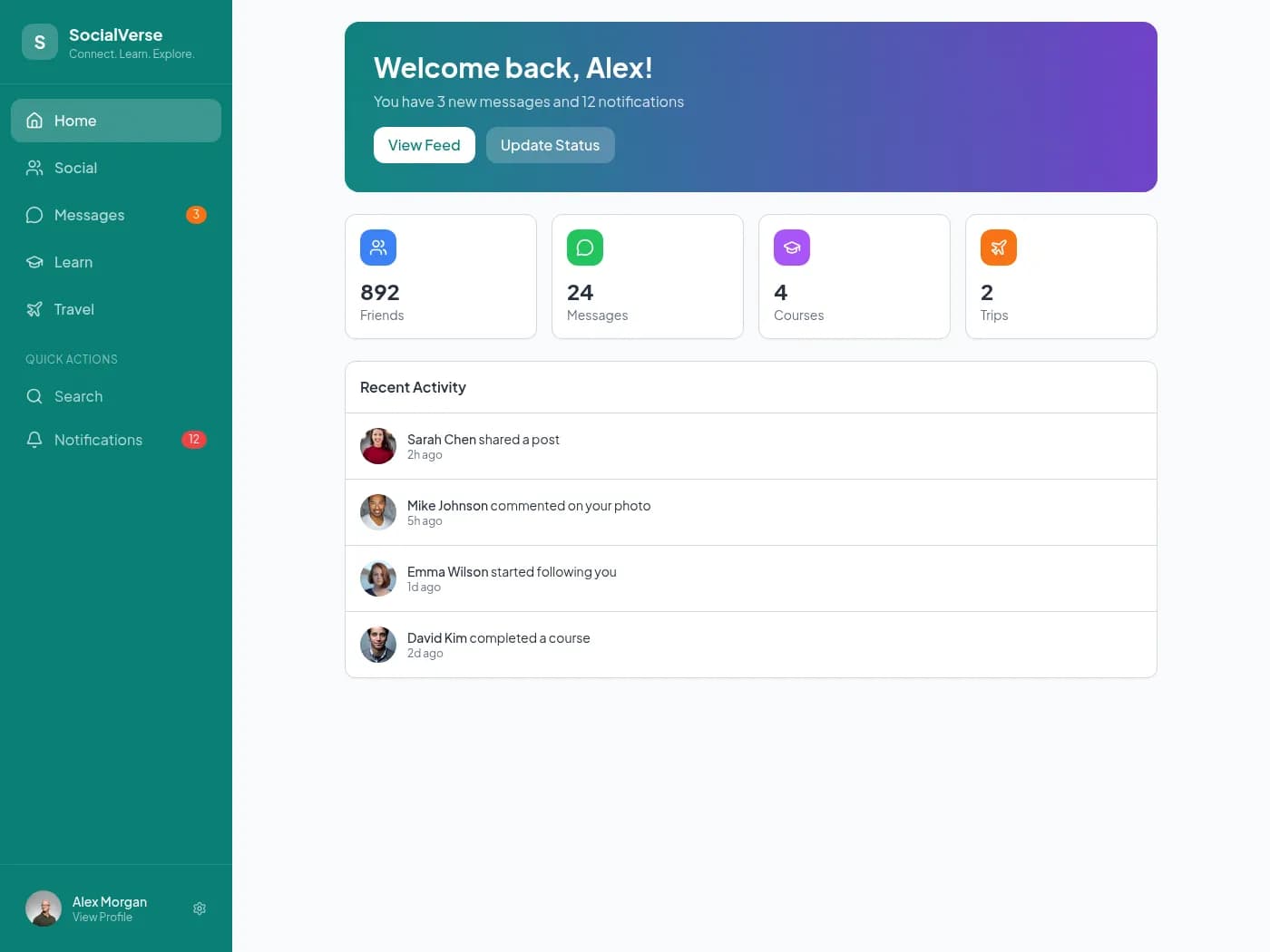 SocialVerse Platform