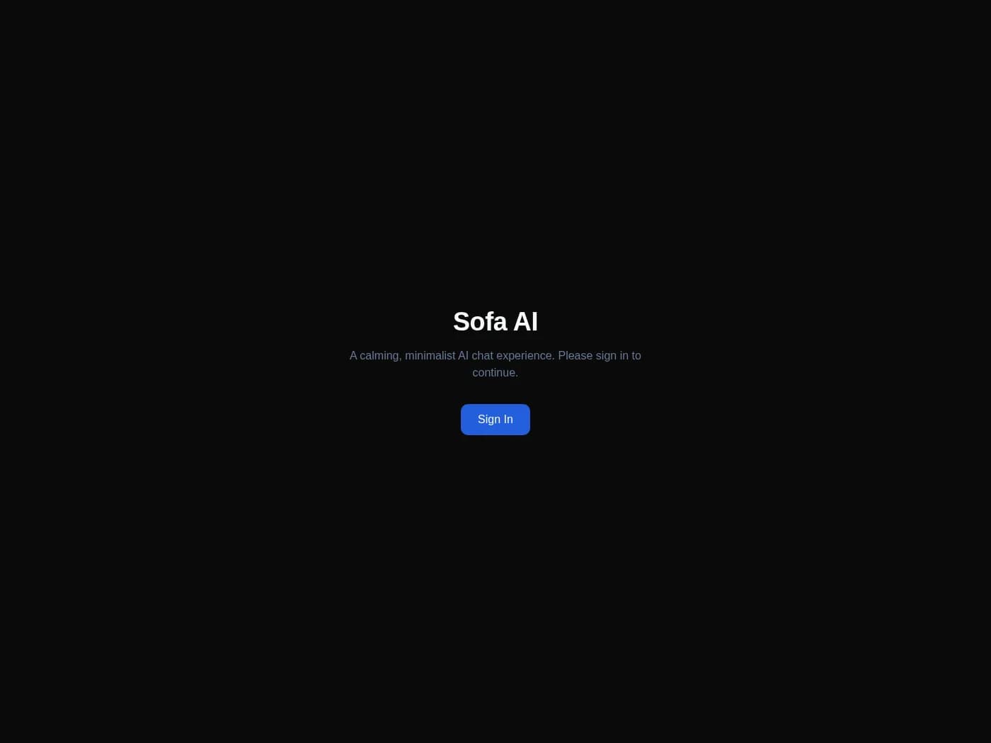 Sofa AI Chat