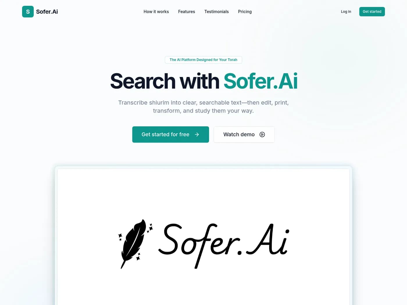 Sofer AI Clone