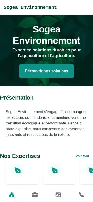Sogea Environnement Pro App