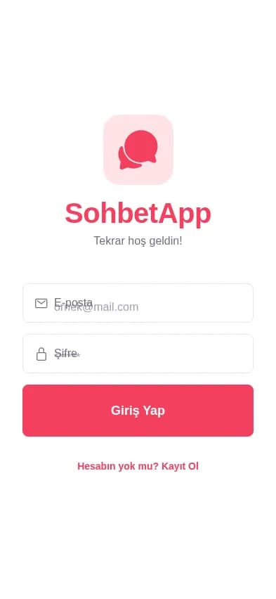Sohbet Uygulaması