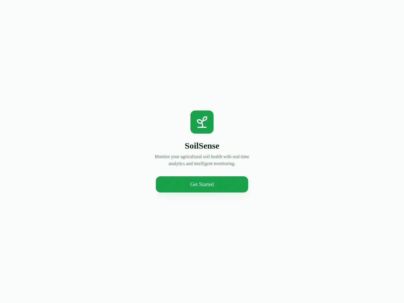 SoilSense Dashboard
