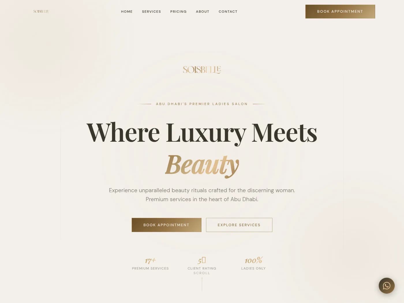 Sois Belle Luxury Web