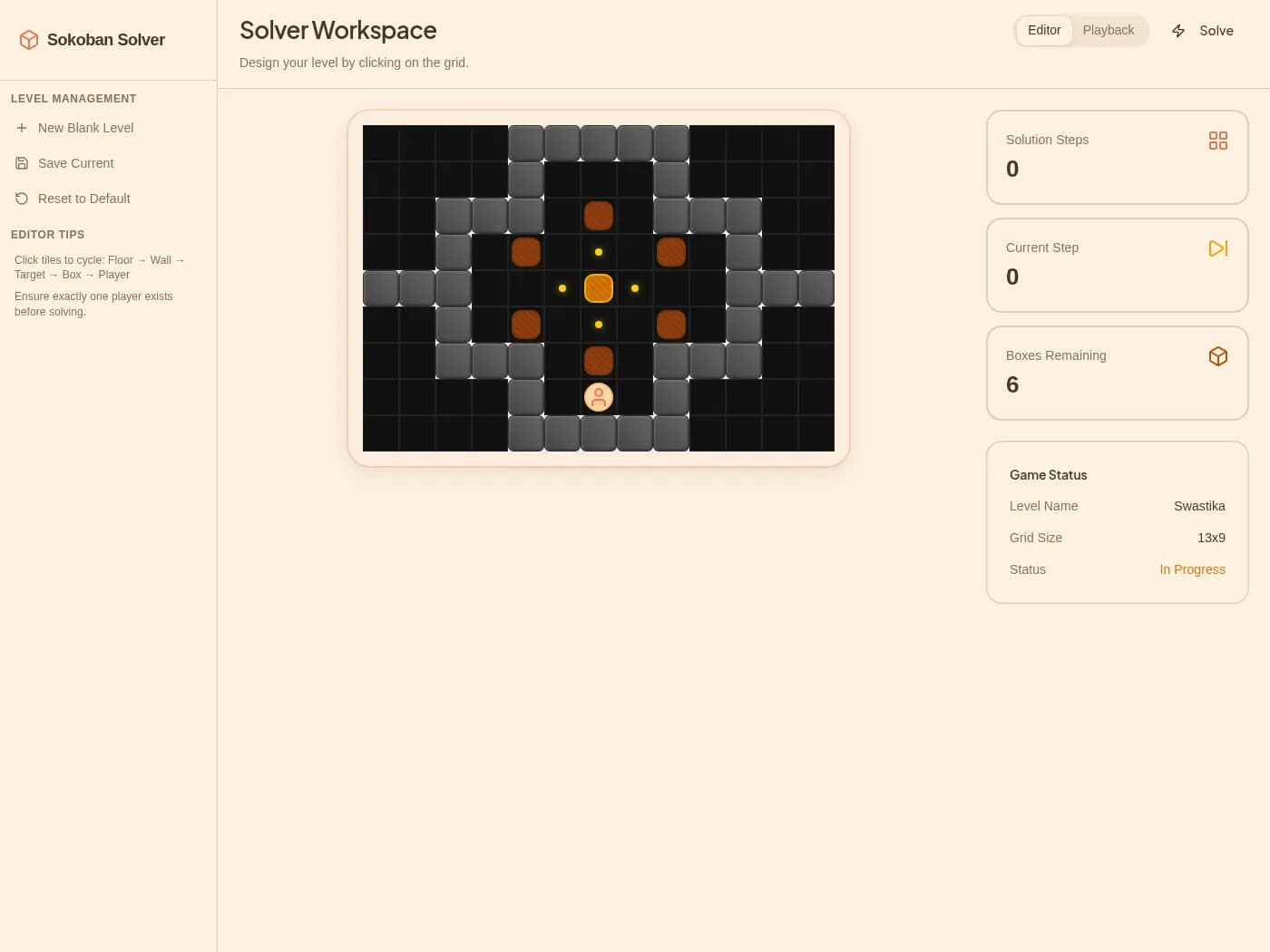 Sokoban Solver