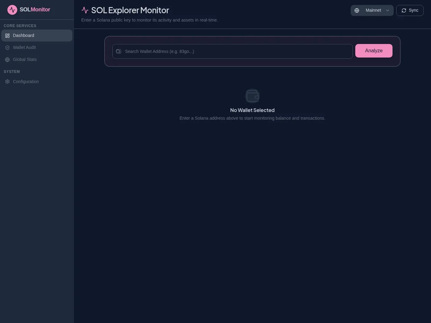 SOL Wallet Monitor