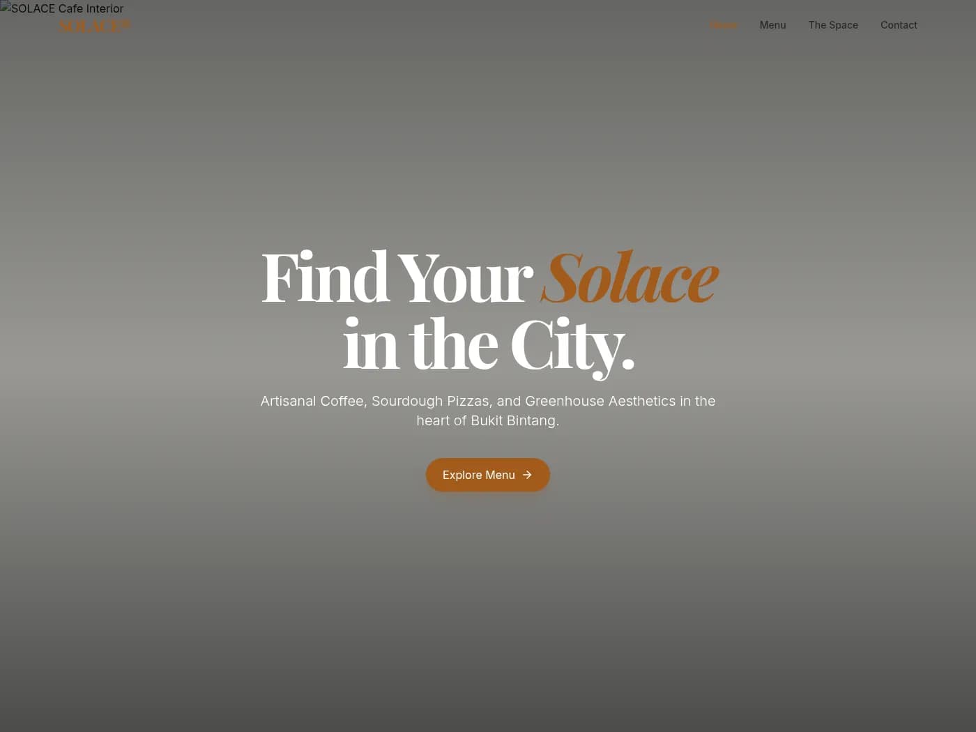 SOLACE® Cafe Experience