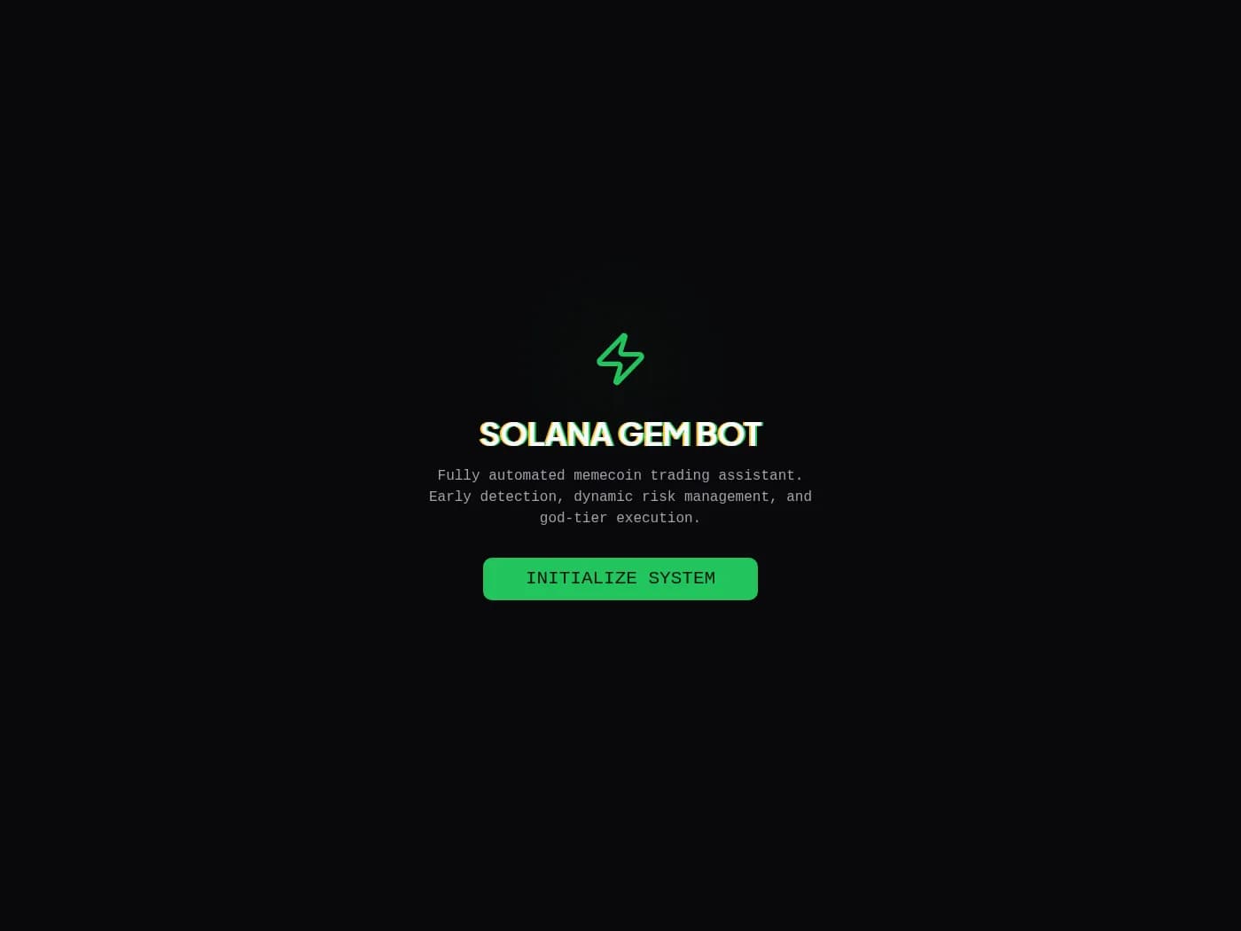 Solana Memecoin Bot