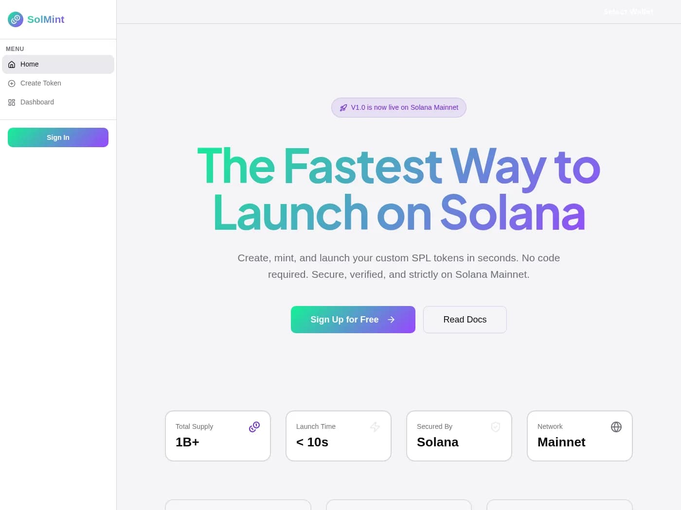 Solana Token Maker