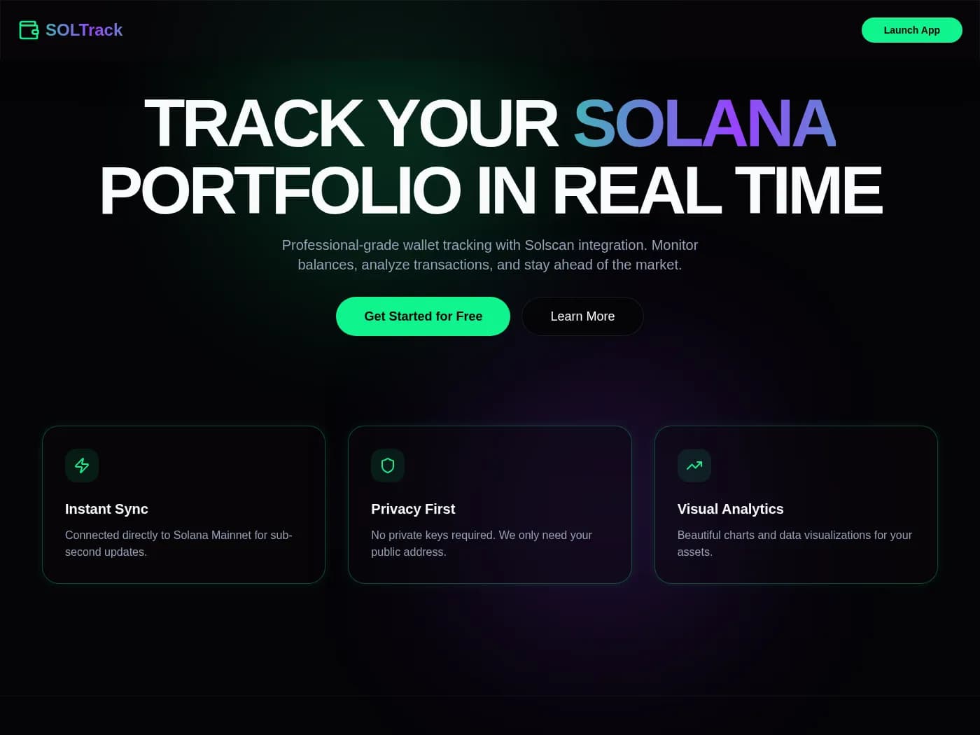 Solana Wallet Tracker