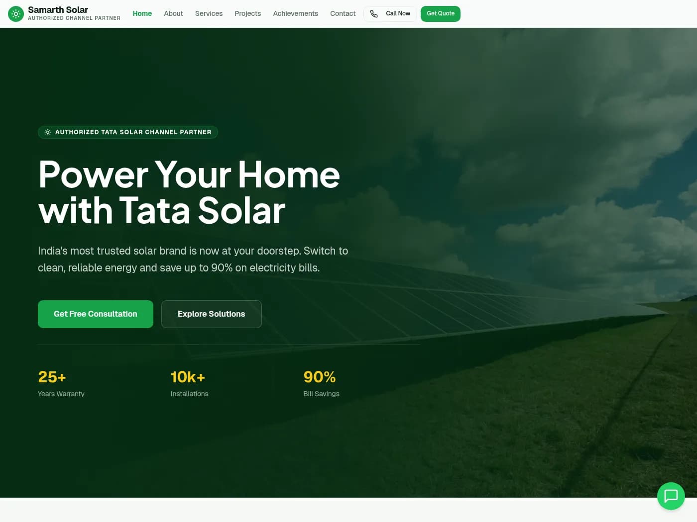 Samarth Solar Dashboard