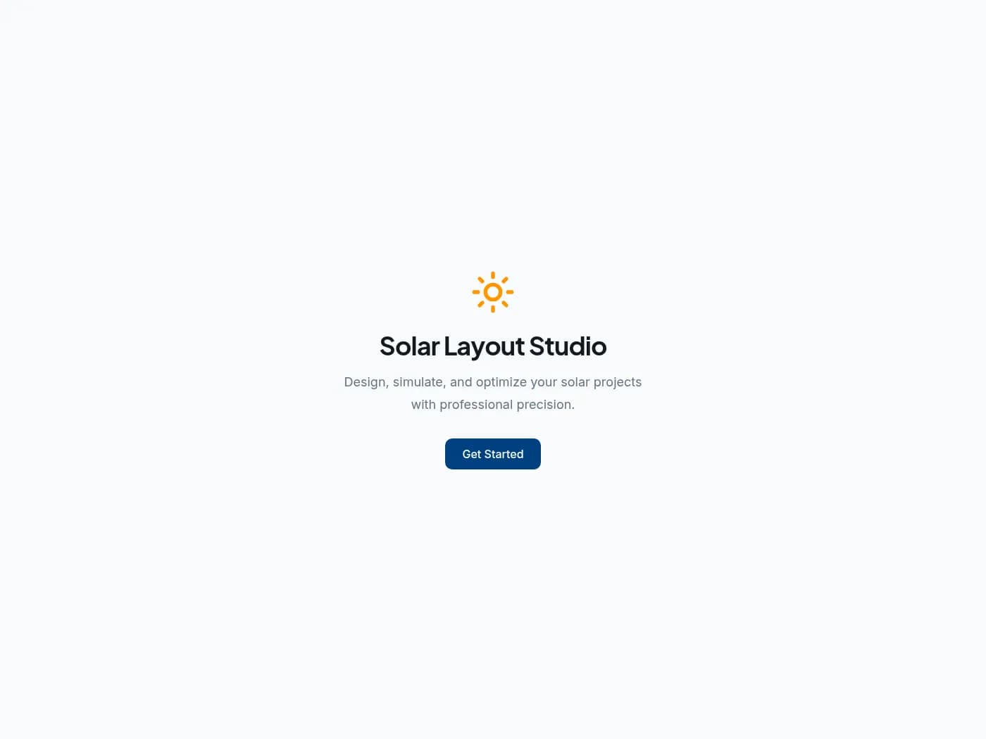 Solar Layout Studio