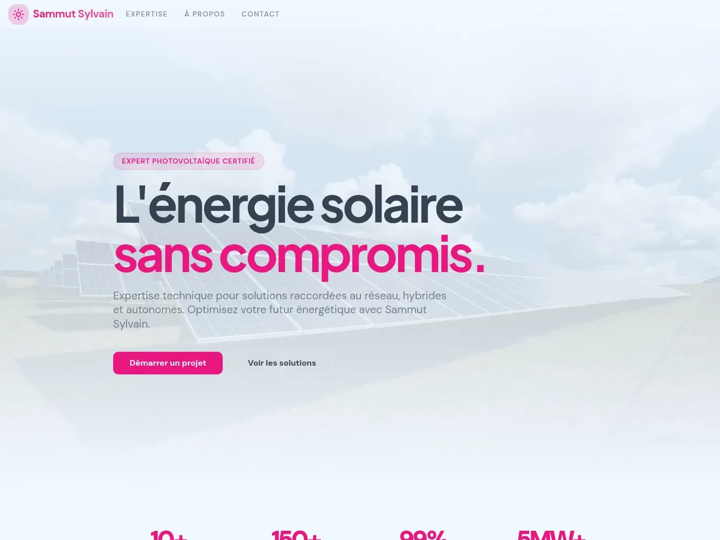Solar Expert Portfolio