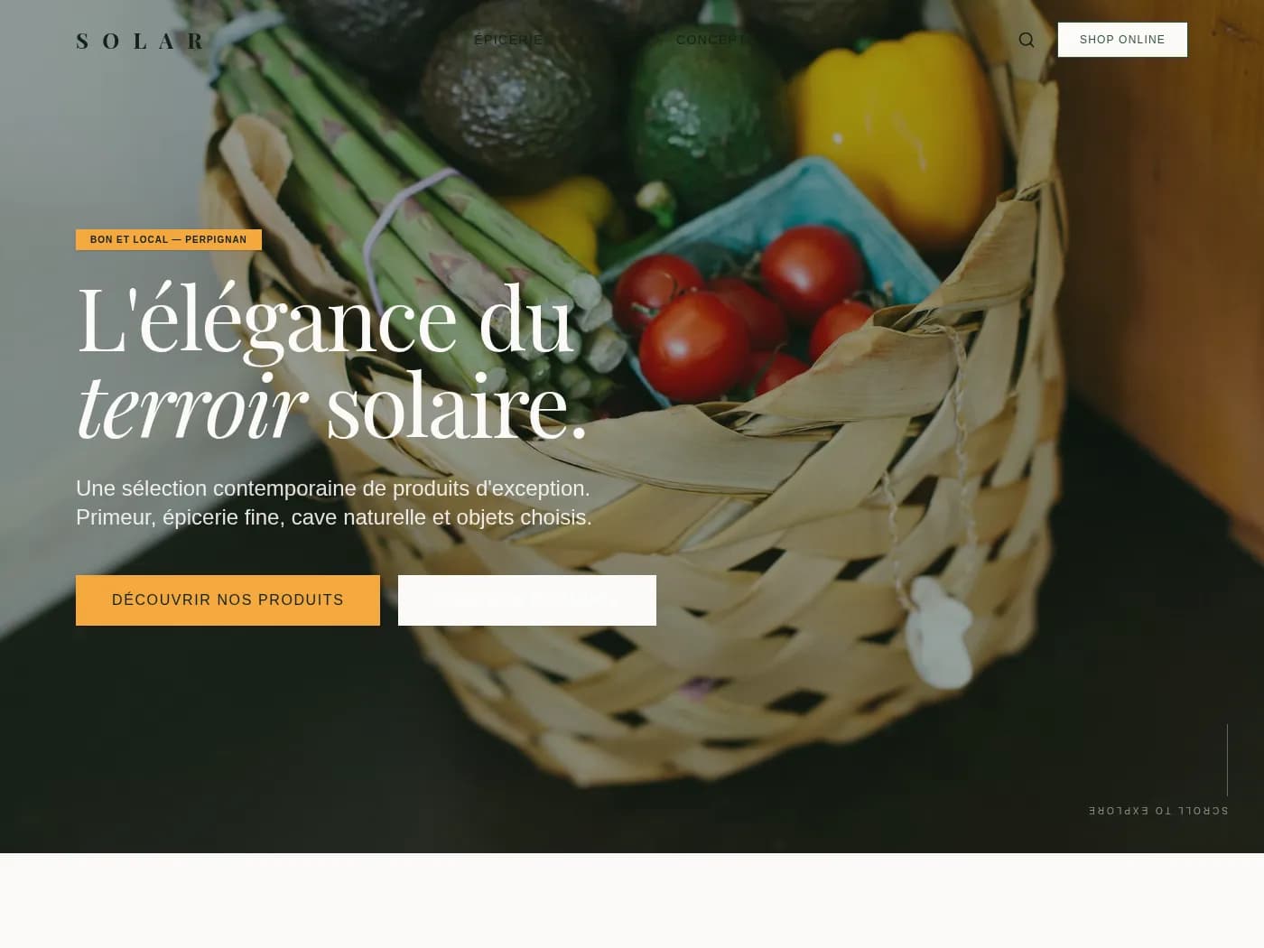 Solar Concept Store Site
